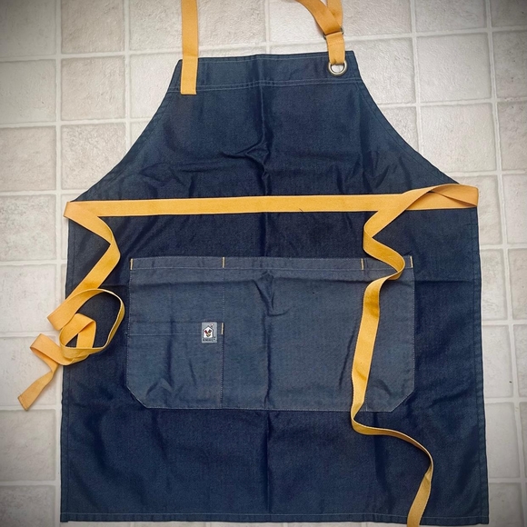 Other | 2 New Ronald Mcdonald House Apron Denim With Yellow Strapsboth ...